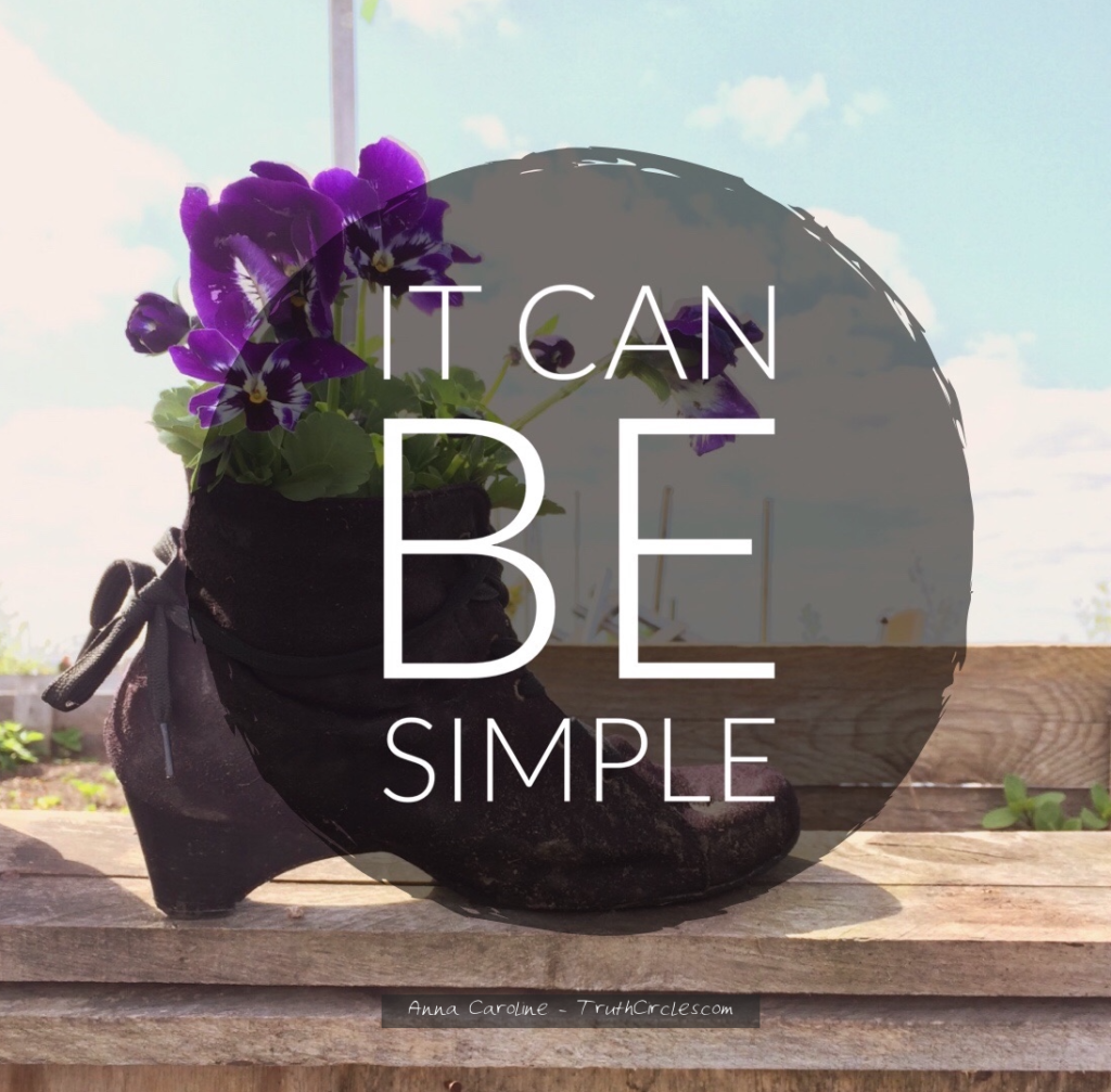 It can be simple | Truth Circles